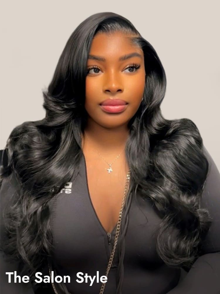 Layered Cut Kash Doll Curls Ready To Go 13x6 Pre Cut Lace Frontal Wig ...