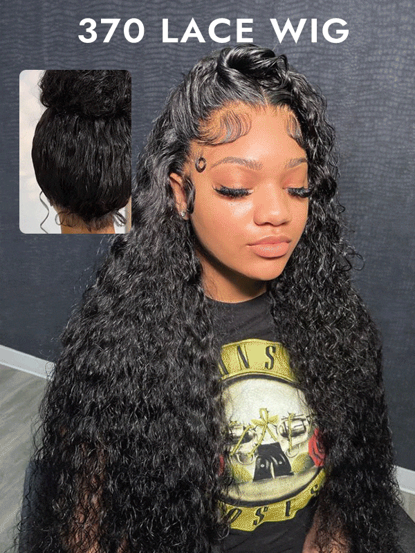 Ready To Go Loose Deep 370 Lace Frontal With Invisi Drawstring Glueless ...