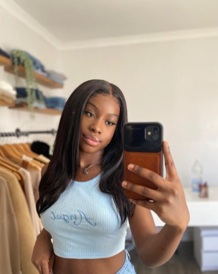 WIGGINS HAIR 3 Bundles Straight Human Hair With Lace Frontal Closure ...