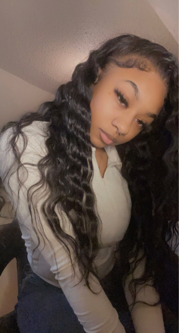 Deep Wave Lace Frontal Wigs Big Deep Wave Human Hair Wigs For Women ...
