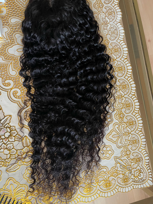 Deep Wave 5x5 Closure Wigs Lace Closure Wigs Glueless Lace Wigs ...