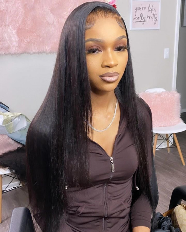 13x6 HD Lace Frontal Wigs Straight And Body Wave Lace Front Wigs ...