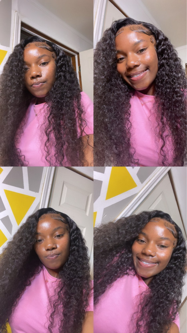 Natural Wave Lace Front Wigs For Women 180% Density -Wigginshair