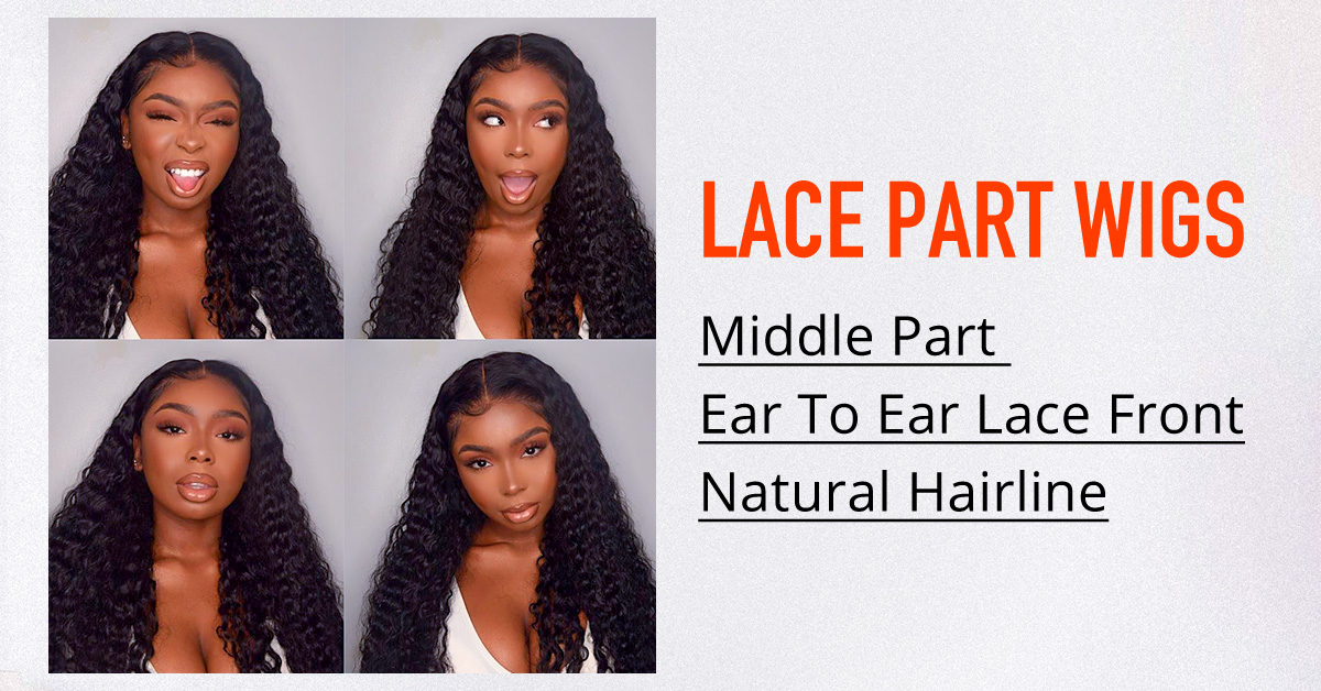 Wiggins Lace Part Wigs Are Wigs With Small Area Lace Part Which Are ...